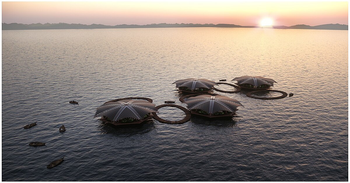 Jacques Rougerie Database : THE FLOATING LOTUS - The floating lotus ...