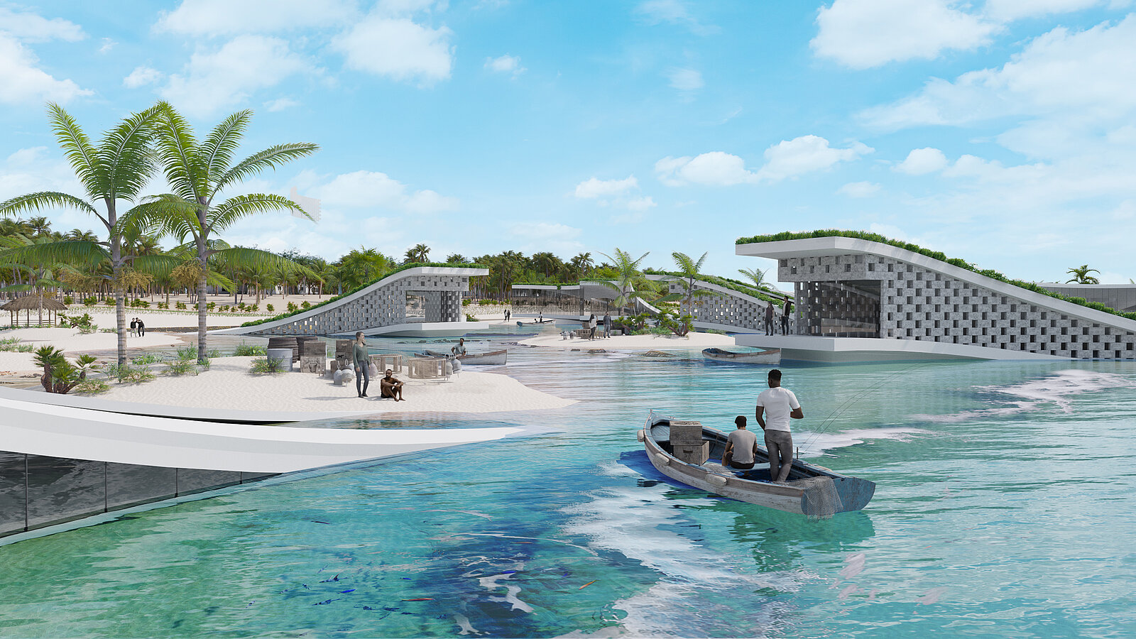 Jacques Rougerie Database : Regenerative Islands