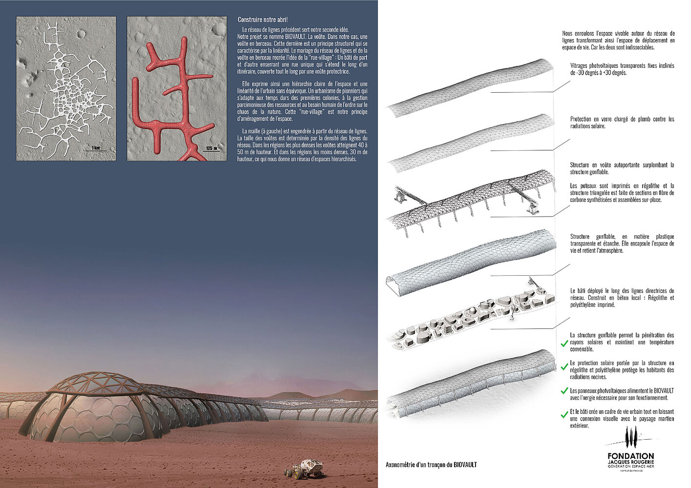 Jacques Rougerie Database : Biovault - Life under the new sky of humanity.