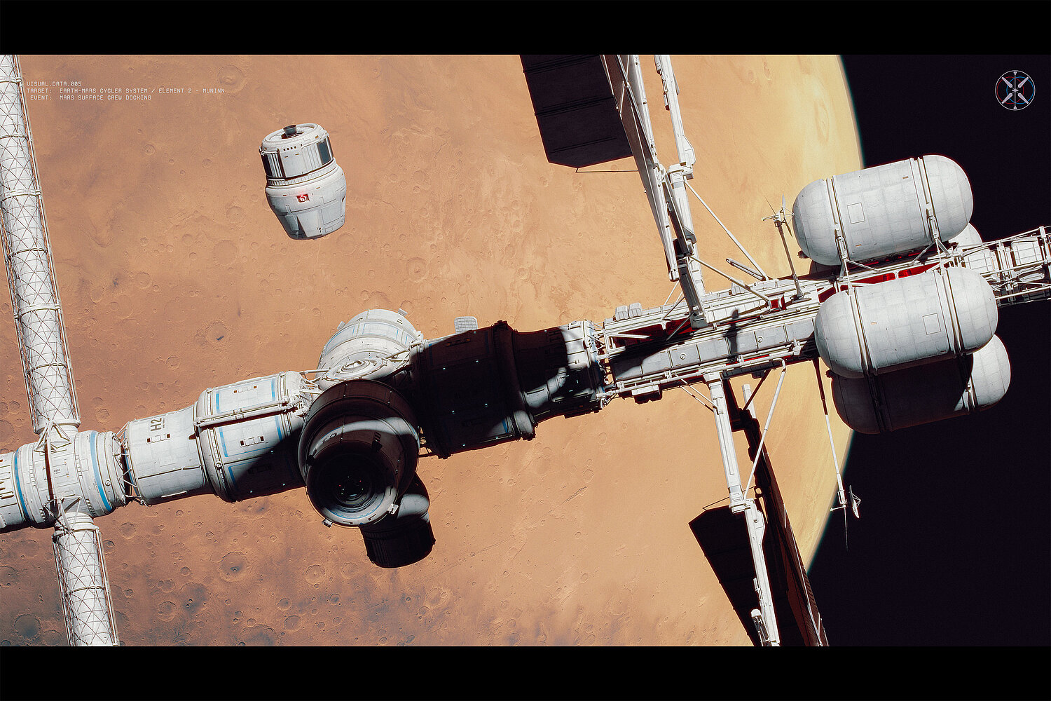 Jacques Rougerie Database : EARTH-MARS CYCLER SYSTEM