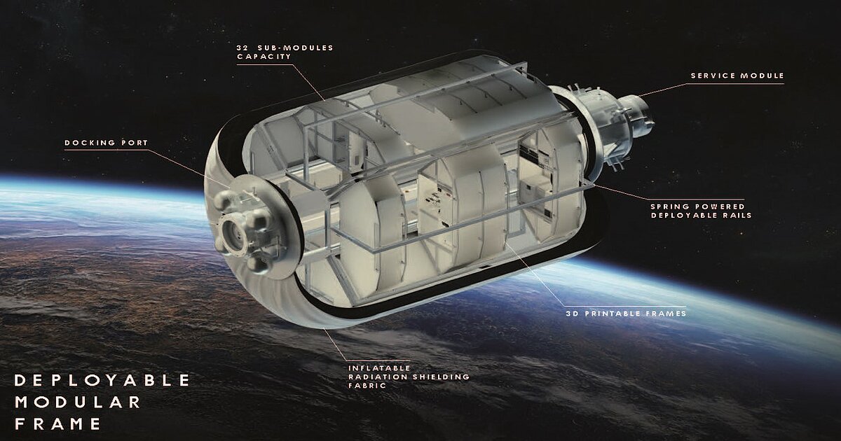 Jacques Rougerie Database : DMF DEPLOYABLE MODULAR FRAME - DEPLOYABLE ...