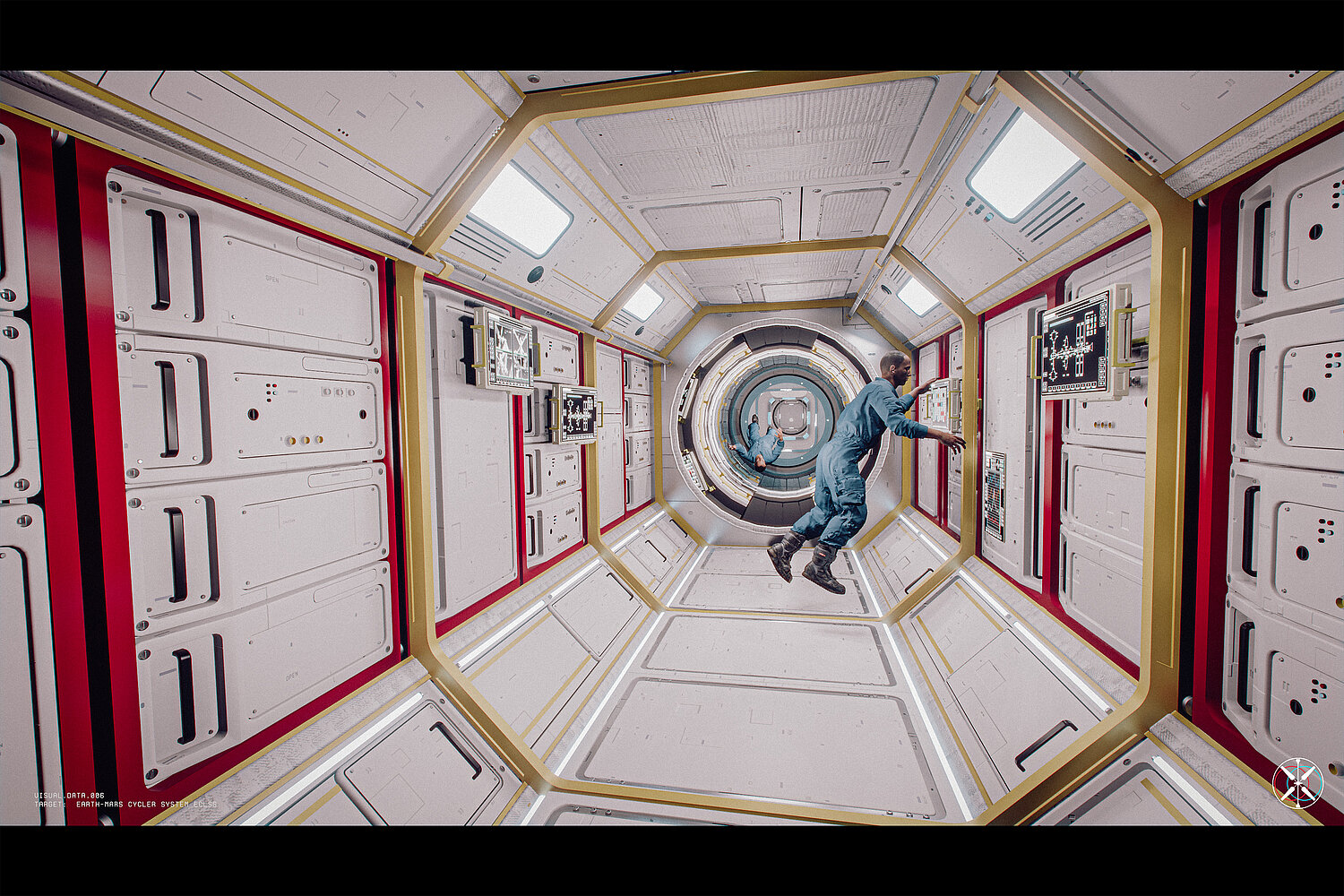 Jacques Rougerie Database : EARTH-MARS CYCLER SYSTEM