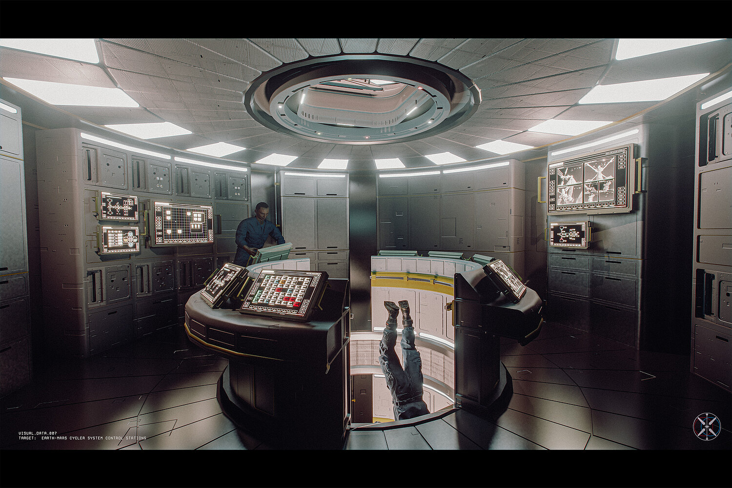 Jacques Rougerie Database : EARTH-MARS CYCLER SYSTEM