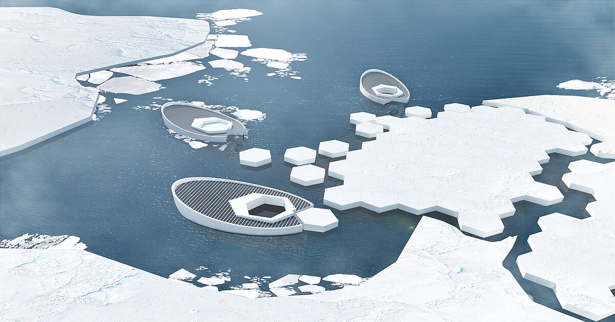 Jacques Rougerie Database : RE-FREEZE THE ARCTIC - Re-iceberg-isation ...