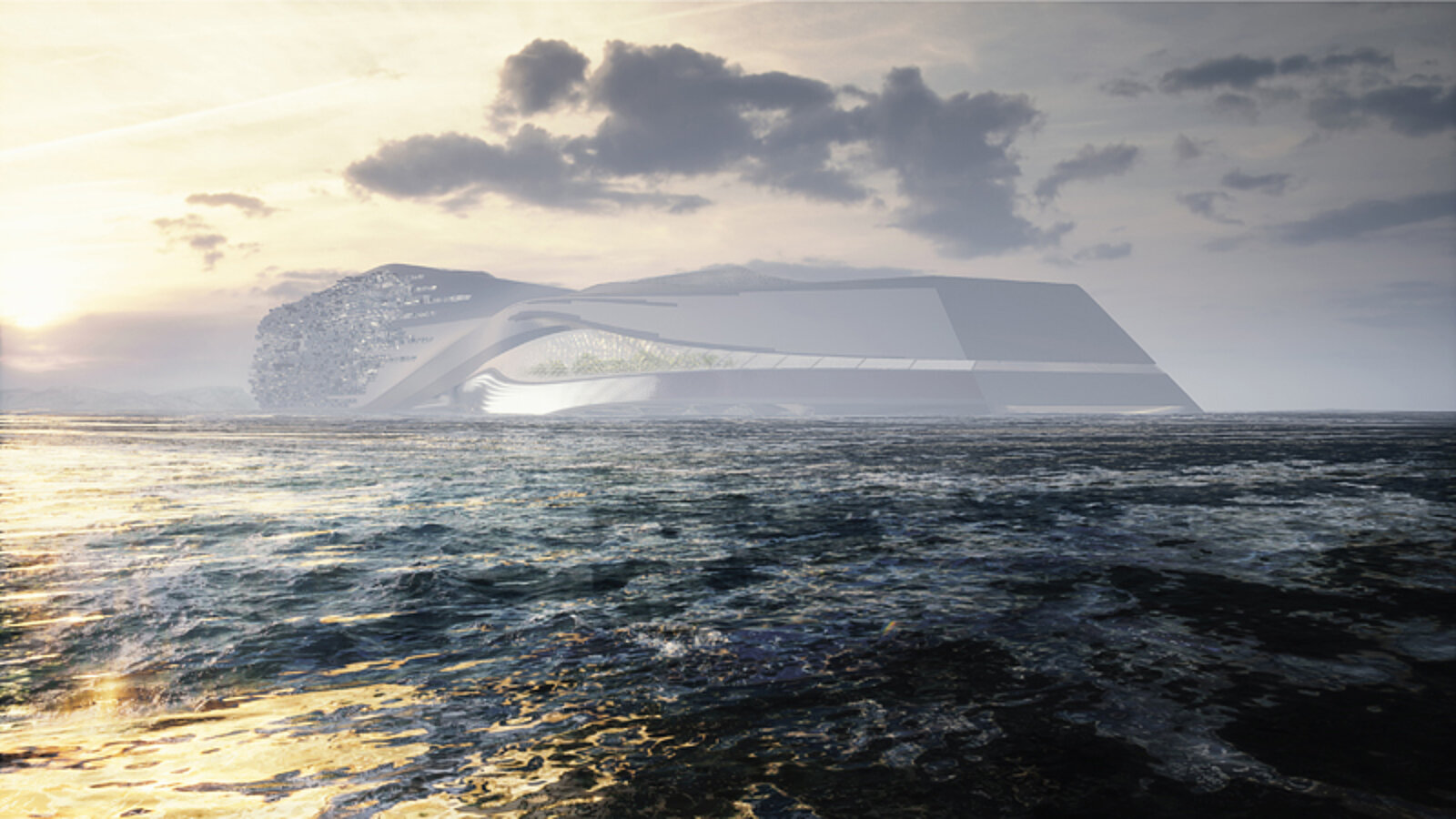 Jacques Rougerie Database : SeaScraper - Self-sufficient urban organism